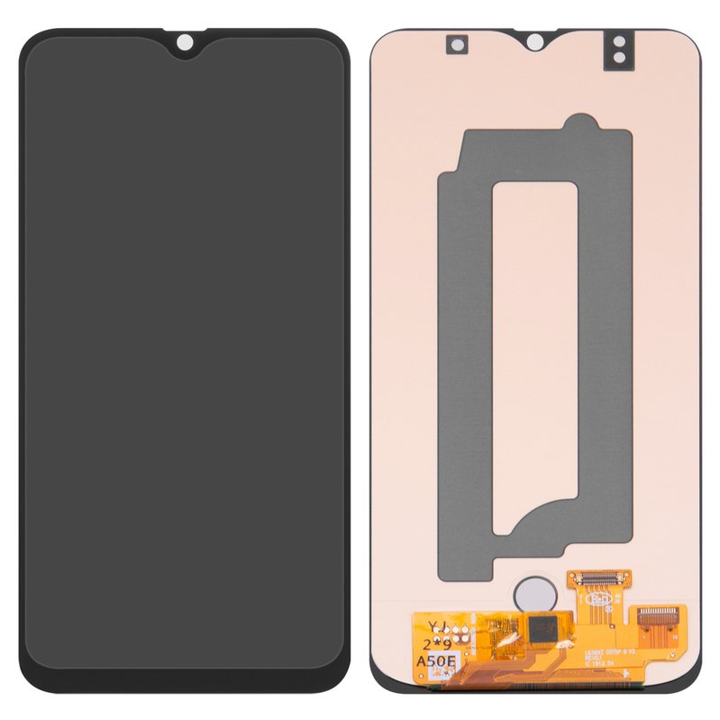 LCD compatible with Samsung A505 Galaxy A50, A507 Galaxy A50s, (black ...