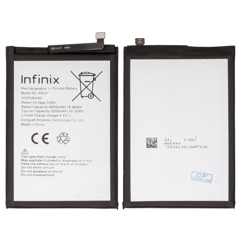 Battery BL-49GX compatible with Infinix Hot 11s, Hot 12 Pro (X668C ...