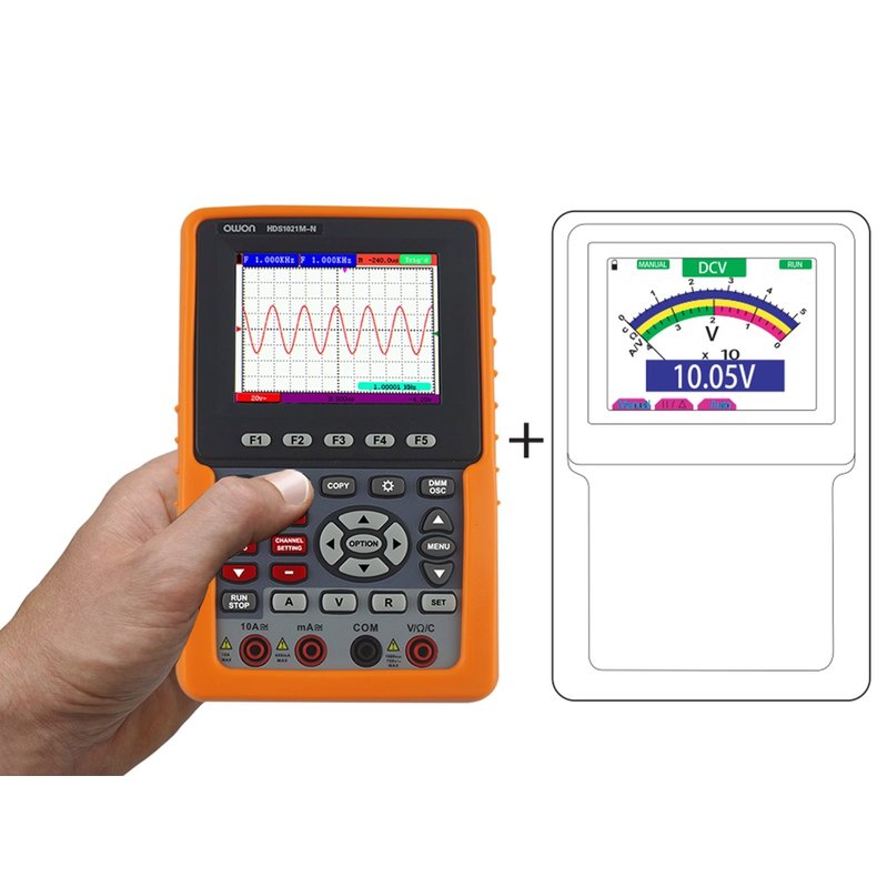 Handheld Digital Oscilloscope OWON HDS1021M-N - ToolBoom